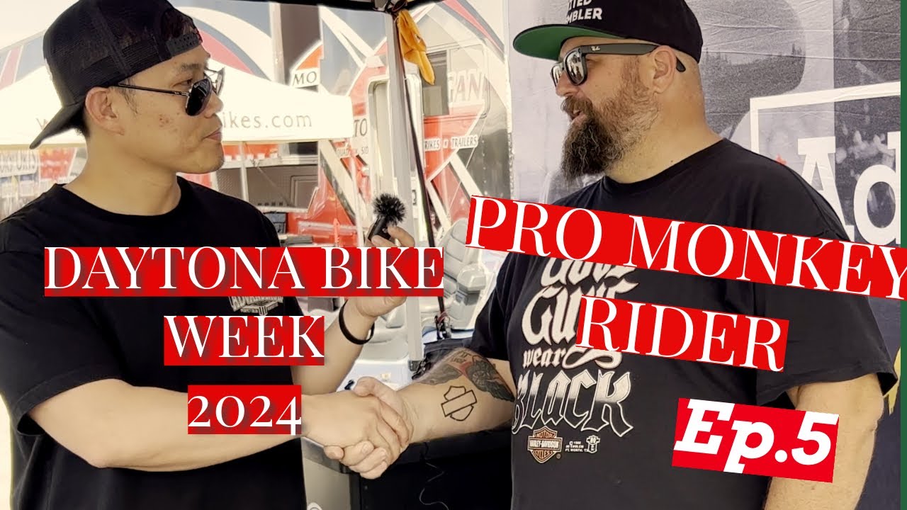 Daytona Bike Week 2024. Professional Monkey. Baggers and Brews ...