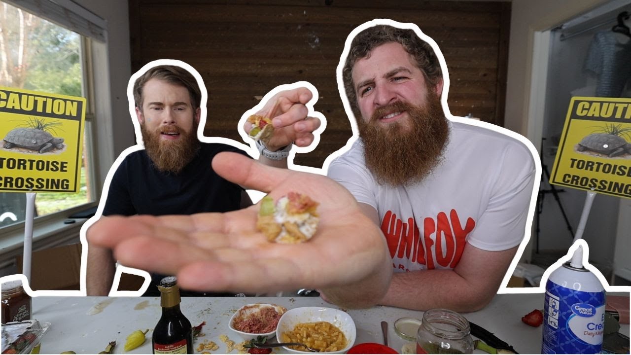 Trying 11 WEIRD Food Combos with @imbrandonfarris - YouTube