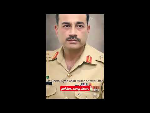 Lieutenant General Syed Asim Munir Ahmed Shah || Pak Army New 4k WhatsApp status video