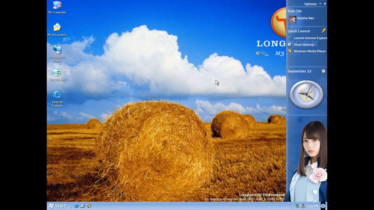 The installation Windows Longhorn build 3683(Media Center Edition ...