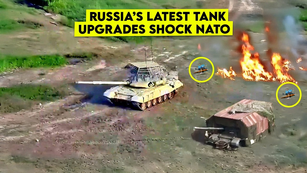 The Rise of Drone-Proof Tanks? Russian Tank Revolution - YouTube