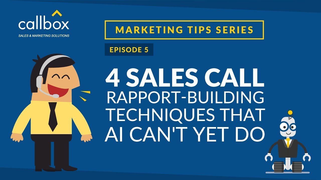 4 Sales Call Rapport Building Techniques That AI Can't Yet Do - YouTube