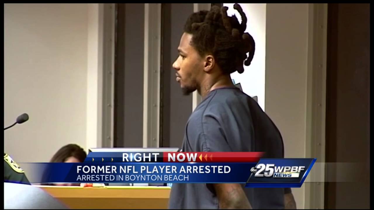 Police: Ex-NFL player arrested, second time in jail this month - YouTube