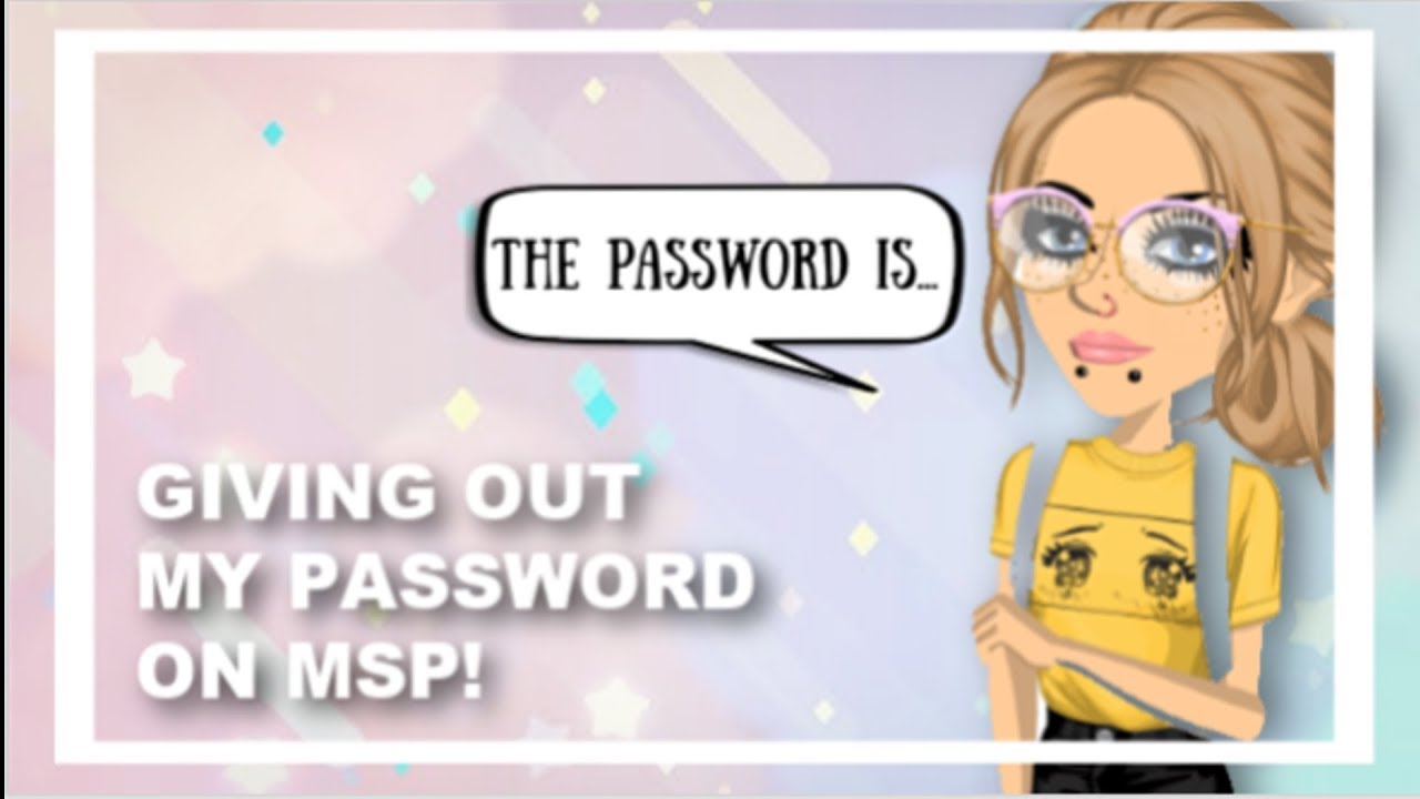 GIVING OUT MY PASSWORD ON MSP? | Beanii MSP - YouTube