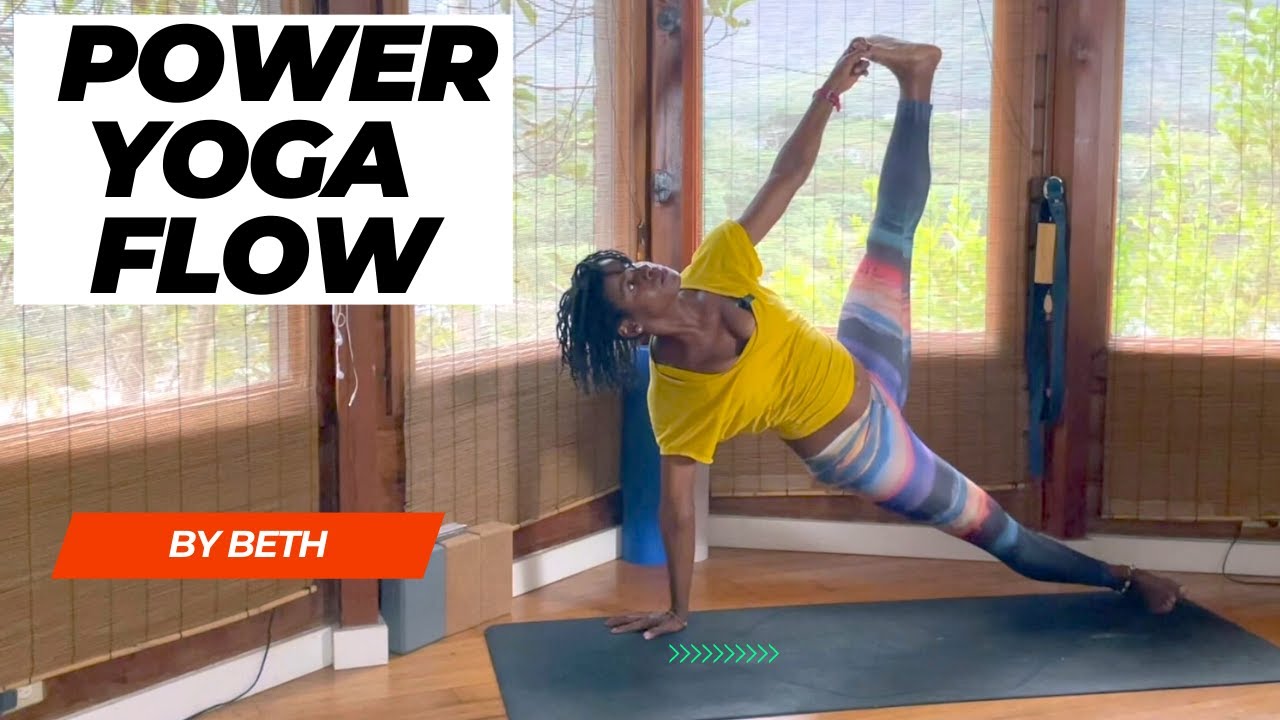 30 MINUTE Intermediate Power Vinyasa Yoga | Flow with Beth - YouTube