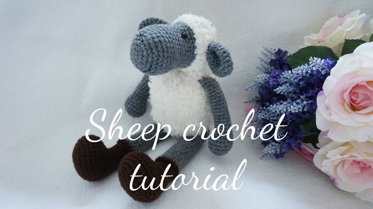 HOW TO CROCHET SHEEP - YouTube