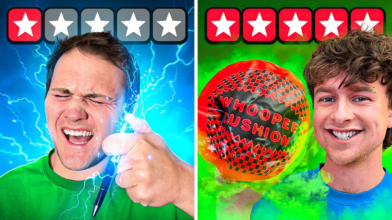 We Tested the WORST and BEST Amazon Prank Gadgets - YouTube