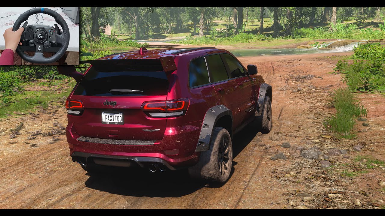 Jeep Trackhawk (1300HP) | Forza Horizon5 | logitech g923 gameplay - YouTube