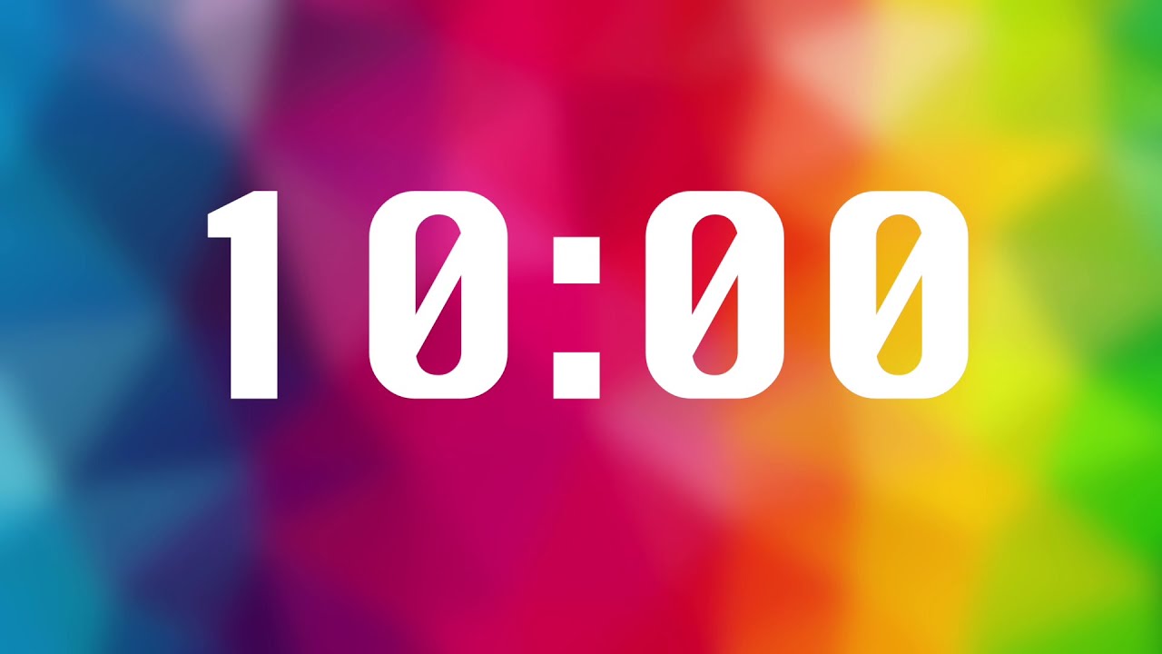 10 Minute Timer Countdown Alarm - YouTube