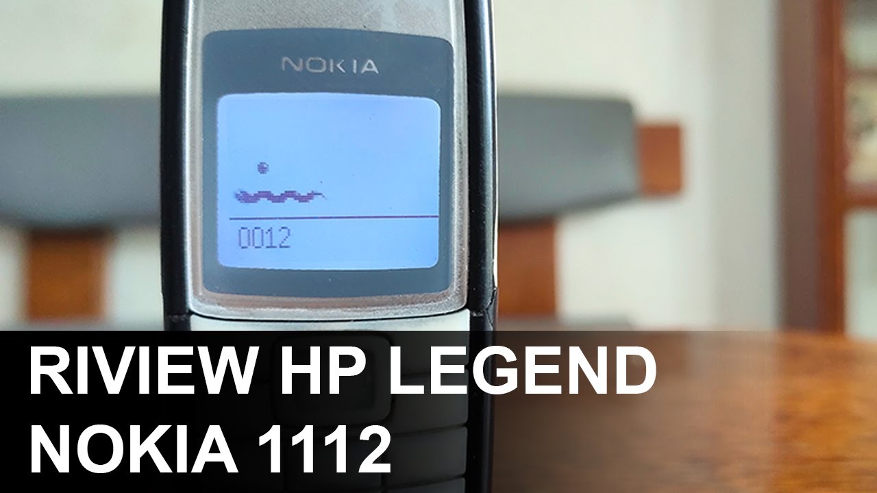 RIVIEW HP LEGEND NOKIA 1112 - YouTube