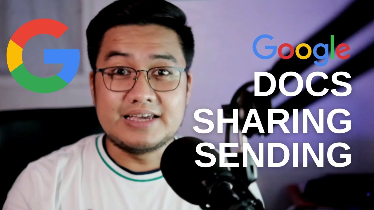 Google Docs Tutorial Sharing and Sending Documents 2022 (Filipino) - YouTube