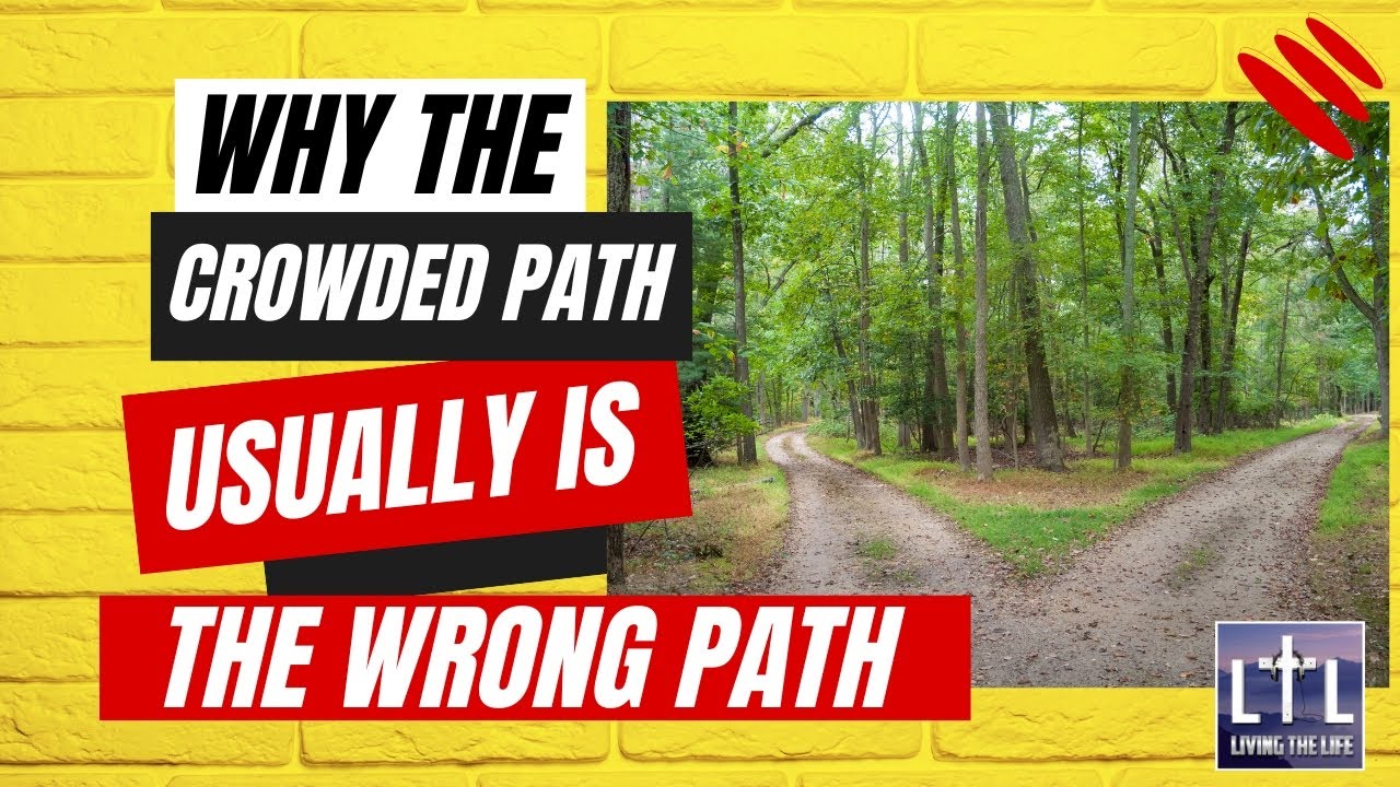"Why The Crowded Path Usually Is The WRONG Path" - YouTube