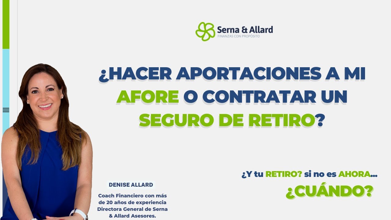 Todo lo que debes saber para tu RETIRO - Espectacular WEBINAR - YouTube