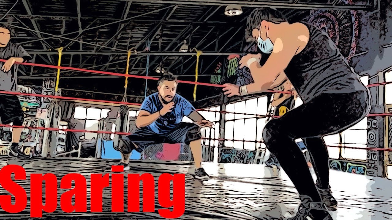 【Ricky Marvin】Ricky Marvin Traning camp sparing (pelea) リッキーマルビン 「プロレス ...
