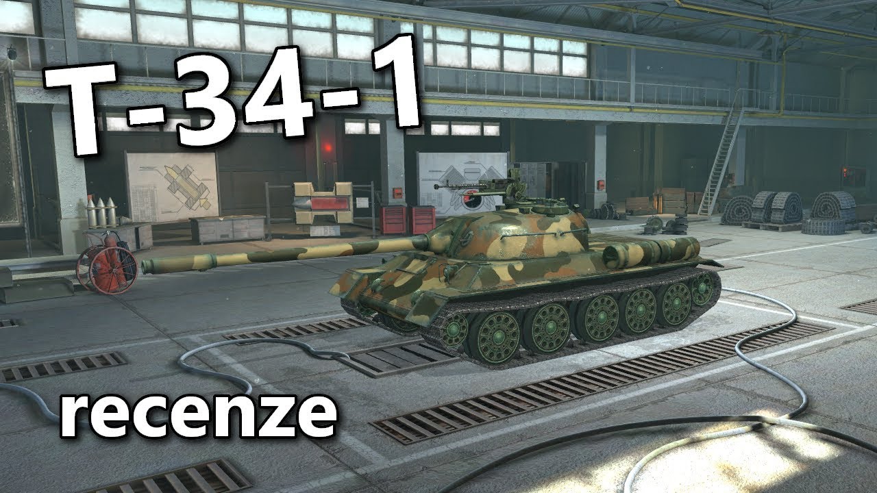 T-34-1 - recenze - YouTube