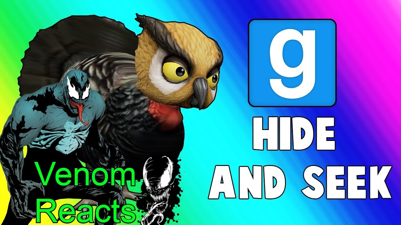 Venom Reacts to Vanossgaming Gmod hide and seek funny moments(Turkey ...