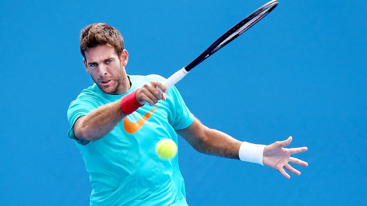 Del Potro`s Massive Forehand - YouTube