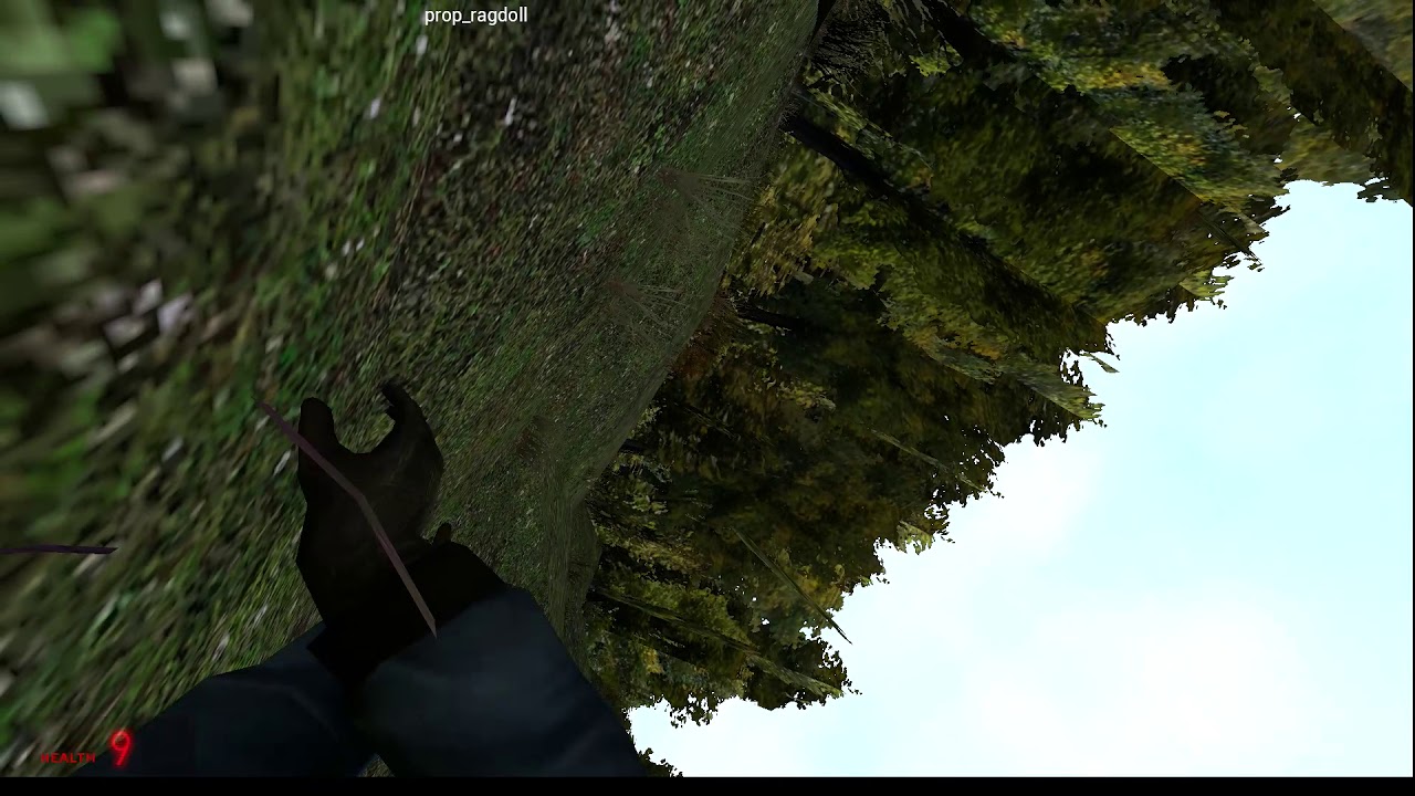 Gmod| First Person Ragdoll Test - YouTube