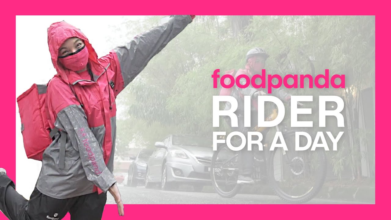 We Try Being A foodpanda Rider For A Day - YouTube