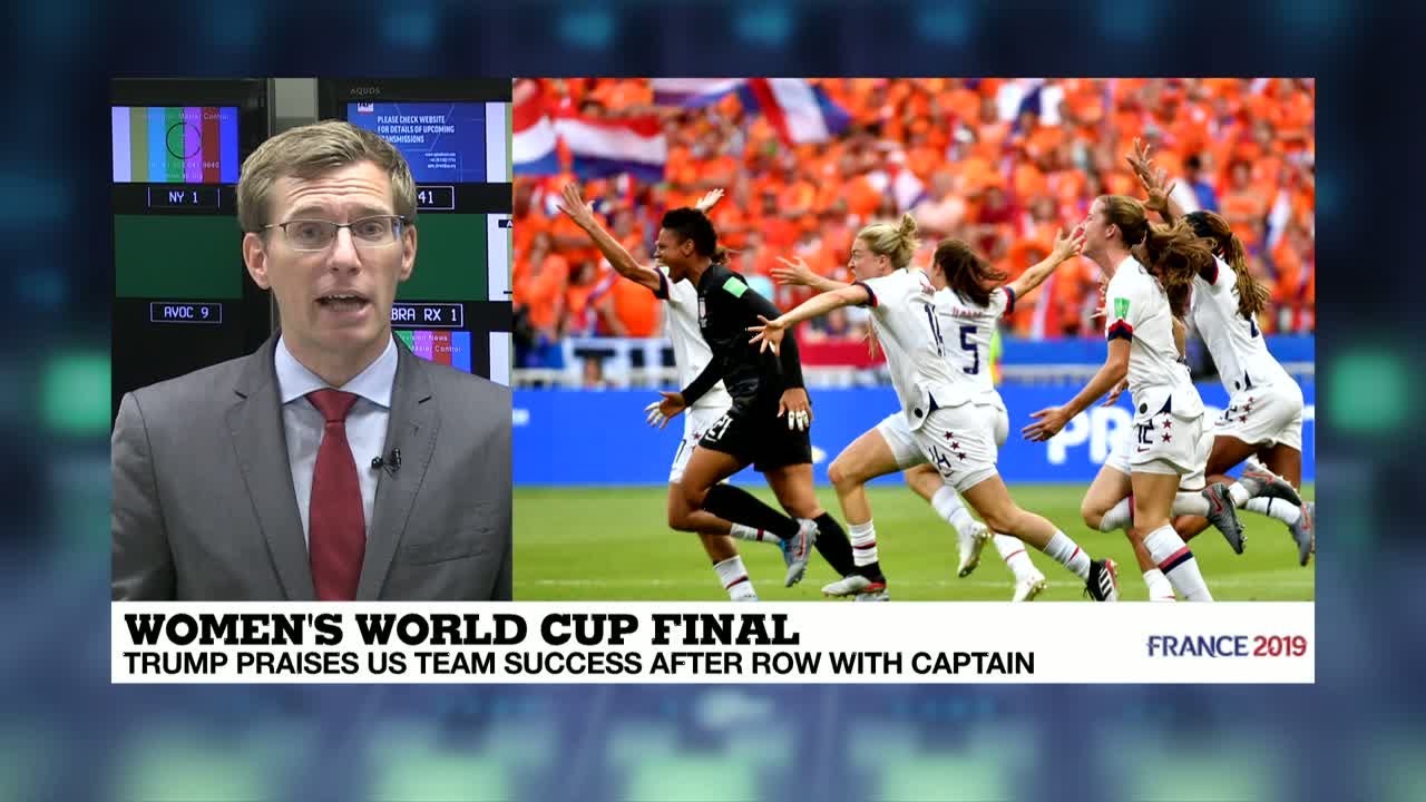 Women's World Cup final: Trump praises US team success after row with ...