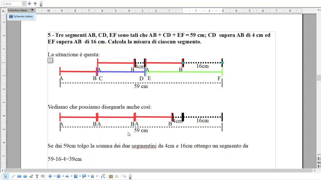 Risoluzione dei problemi con i segmenti - YouTube