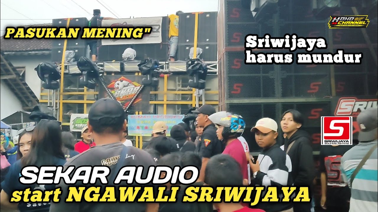 SEKAR AUDIO START NGAWALI SRIWIJAYA PASUKAN MENING" - YouTube