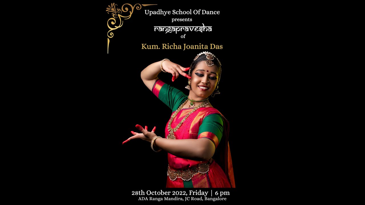 Bharatanatya Rangapravesha of Kum. Richa Joanita Das - YouTube
