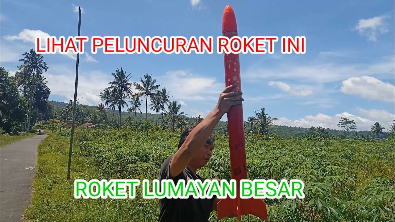 Peluncuran Roket Gula / Ujicoba alat pelontar Parasut - YouTube