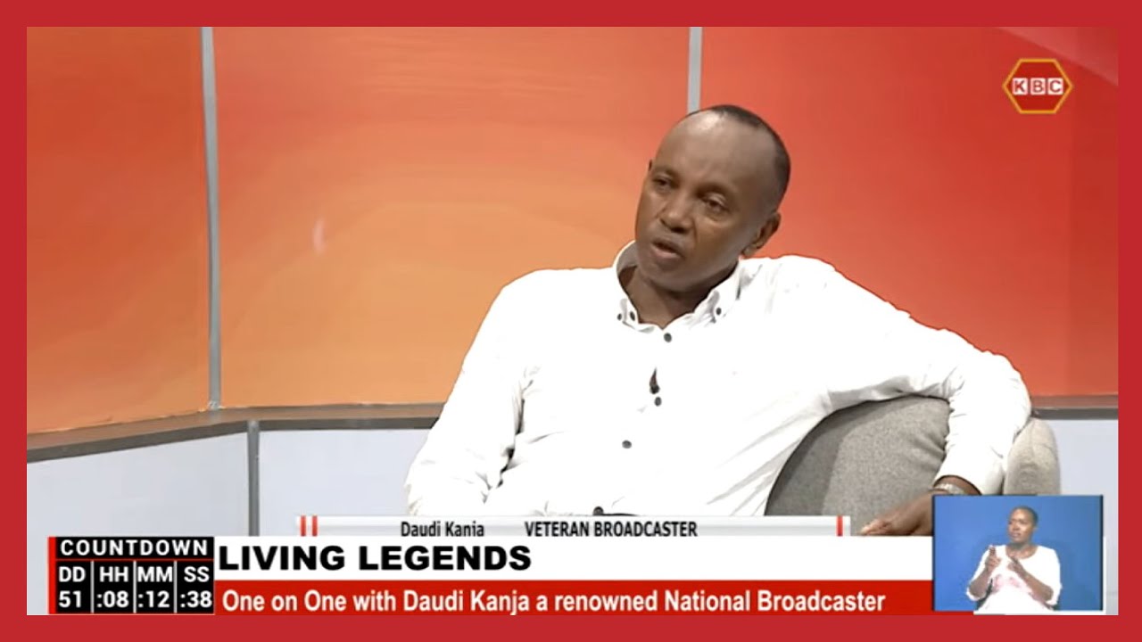 Living Legends I One on One with a renowned national broadcaster Daudi ...