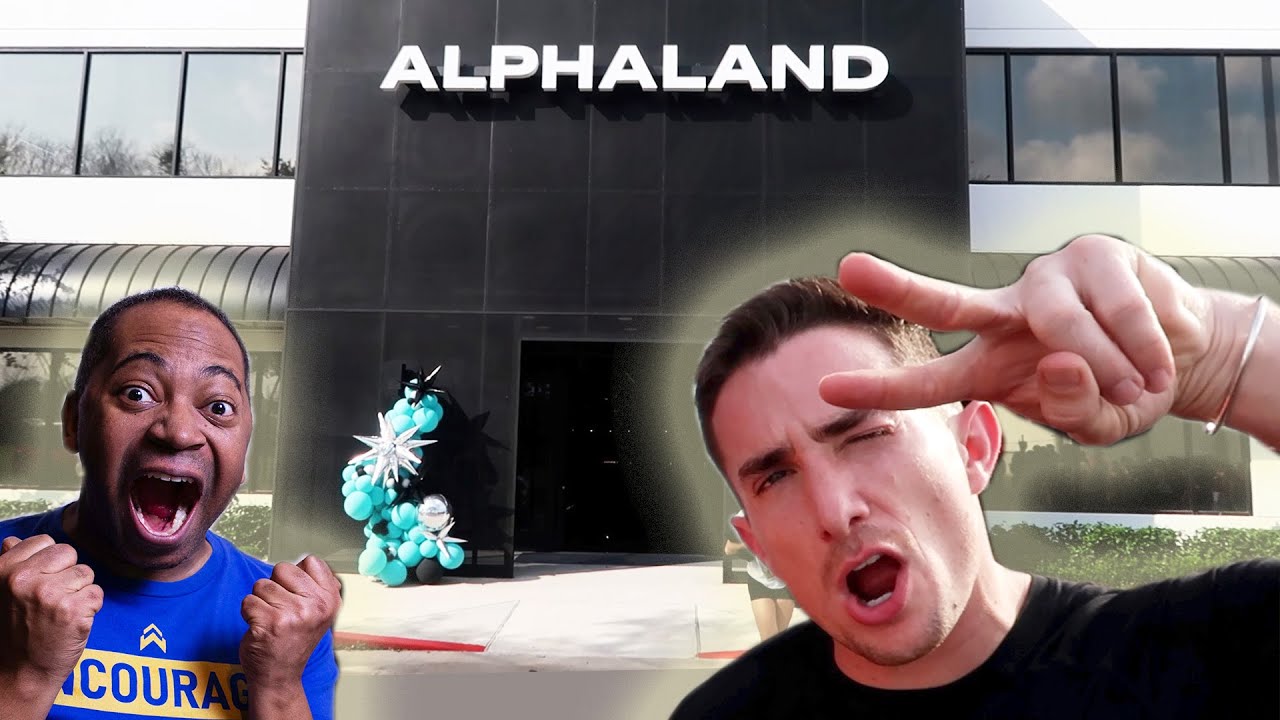 ALPHALAND GRAND OPENING | Walk-through Alphalete Gym | With Maxx ...
