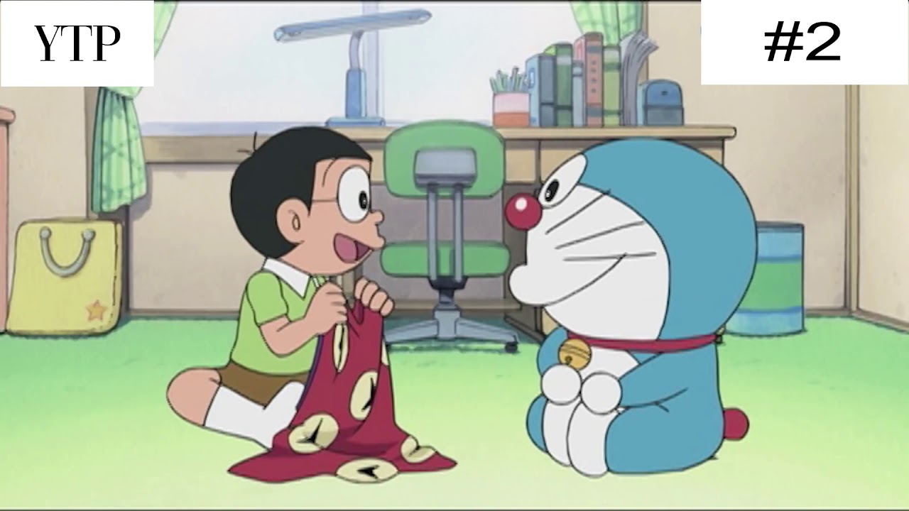 Doraemon [YTP] #2 : Khăn trùm thời gian - YouTube