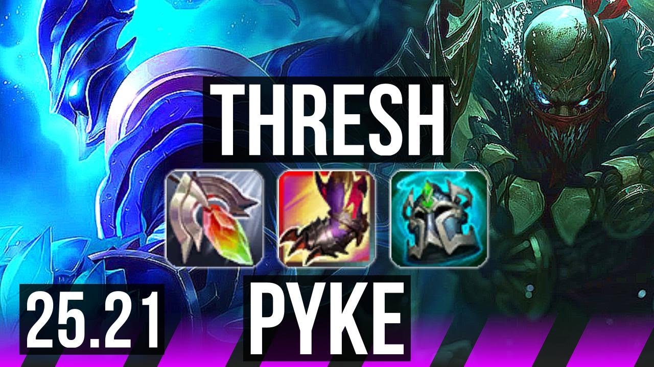 THRESH & Jhin vs PYKE & Ziggs (SUP) | KR Master | 25.21 - YouTube