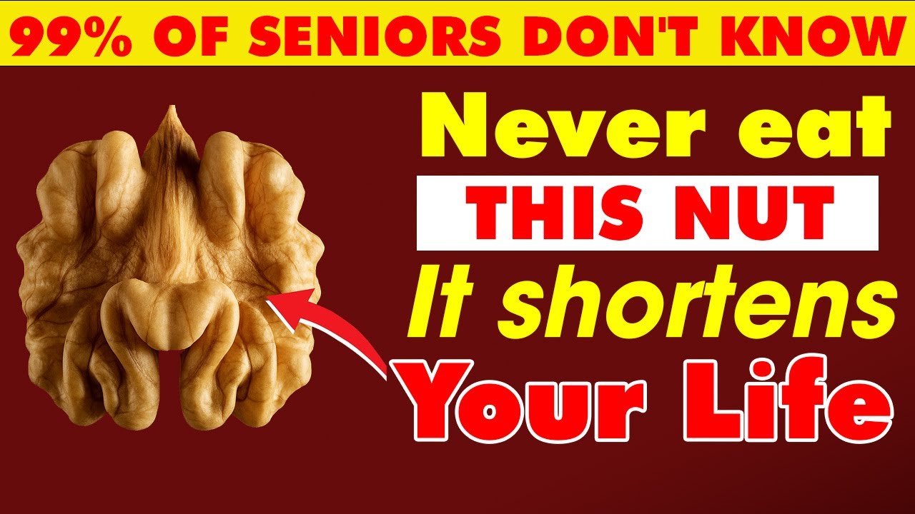 Seniors, 4 Nuts You Should NEVER Touch – and 4 That Could SAVE Your ...