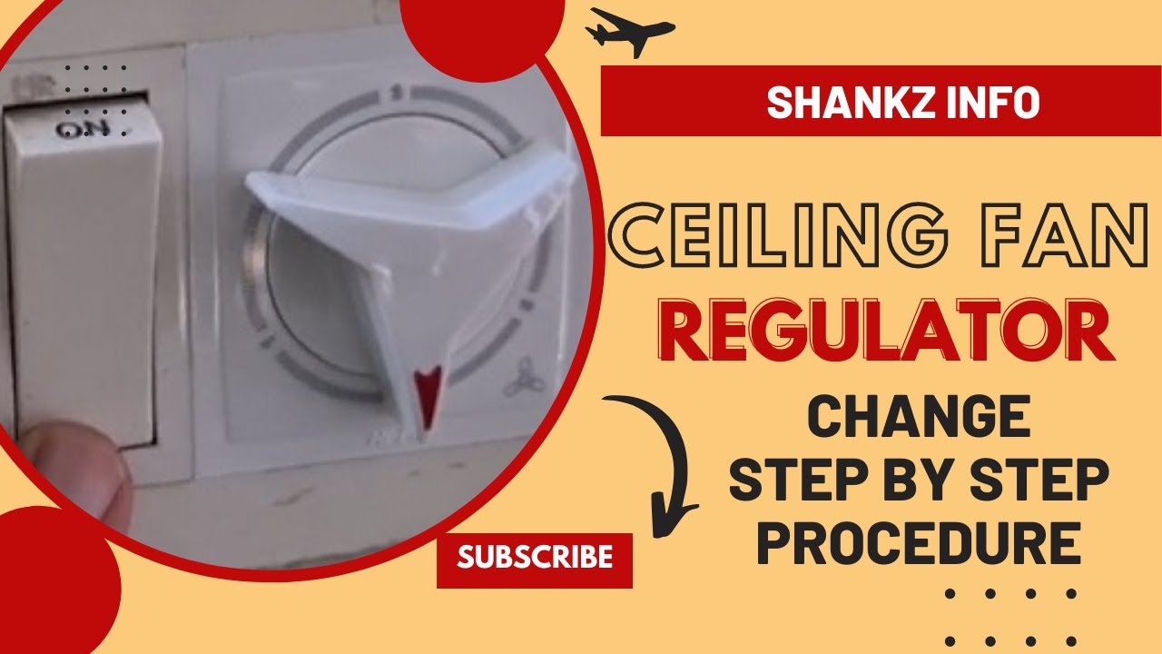 Newbie? Here's How to Masterly Change a Ceiling Fan Regulator! - YouTube