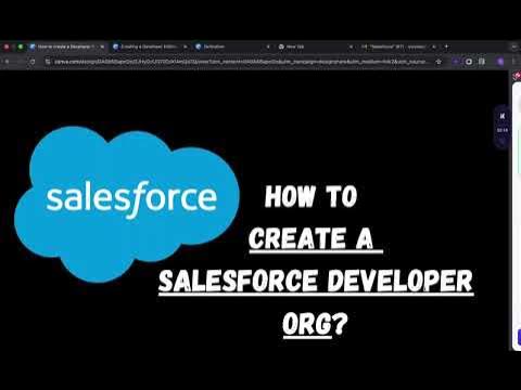 🚀 How to Create a FREE Salesforce Developer Org in Minutes! Beginner's ...