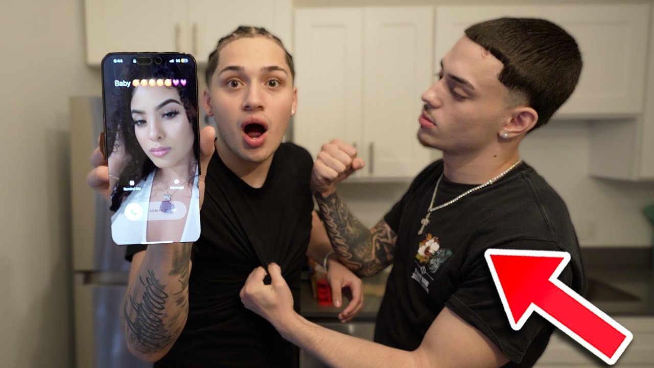 NICK CAUGHT ME WITH HIS NEW GIRLFRIEND….. *HE CRIED* - YouTube