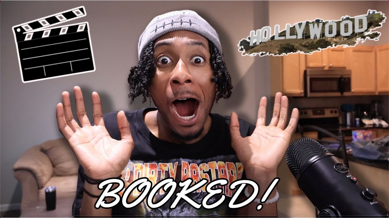 BOOKED MY FIRST ACTING JOB (UPDATE) - YouTube
