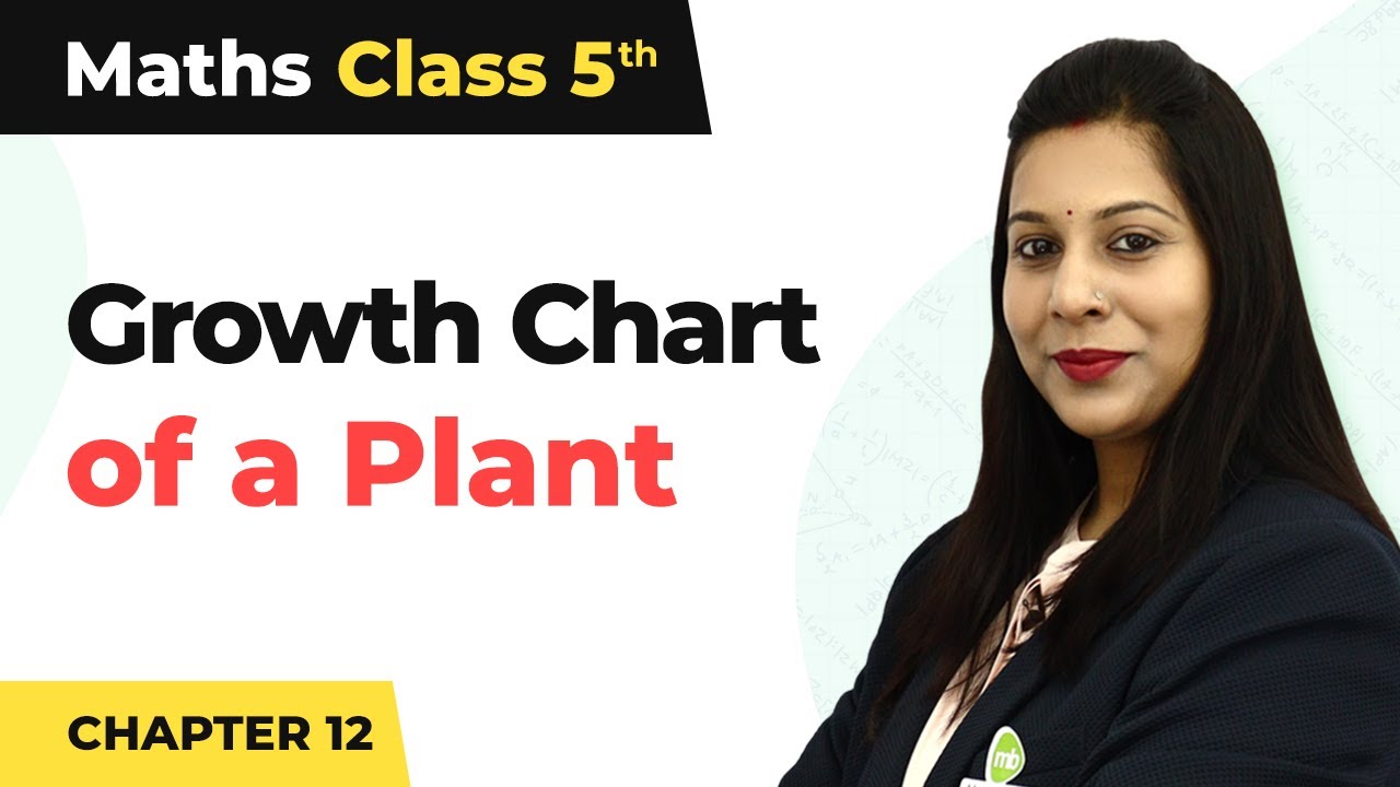 Growth Chart of a Plant - Smart Charts | Class 5 Maths Chapter 12 ...