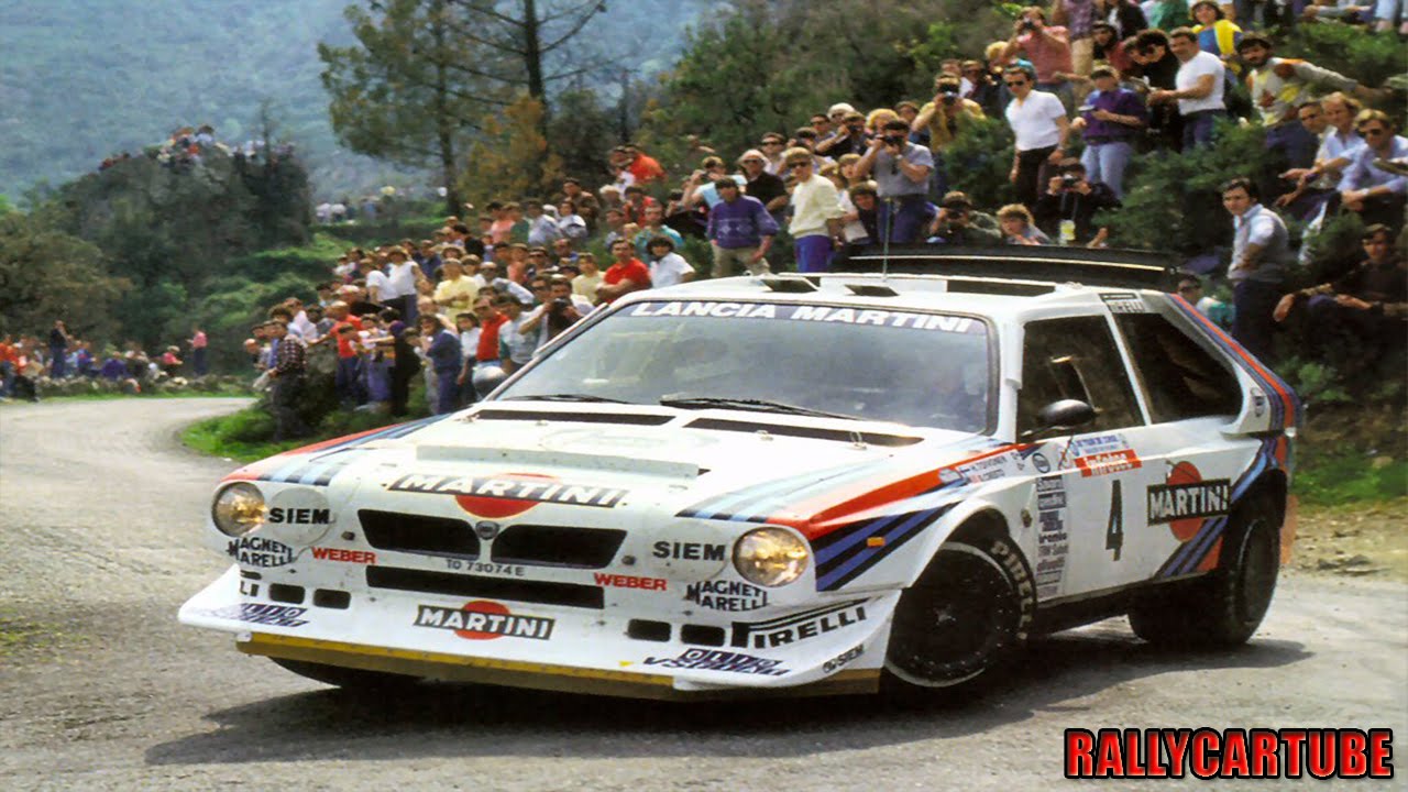 Lancia Delta s4 Rally Gruppo B Pure Engine Sound - YouTube