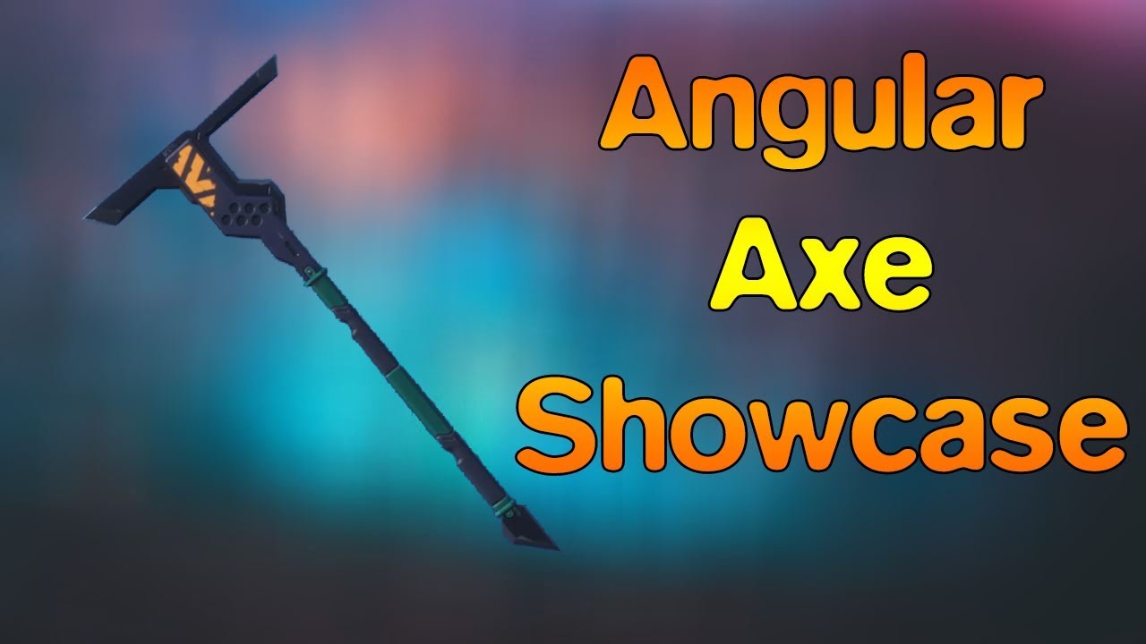 Fortnite Cosmetic Showcase: Angular Axe! - YouTube