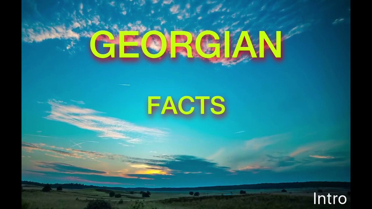 Georgian Facts-vefxvi mtacebeli - YouTube
