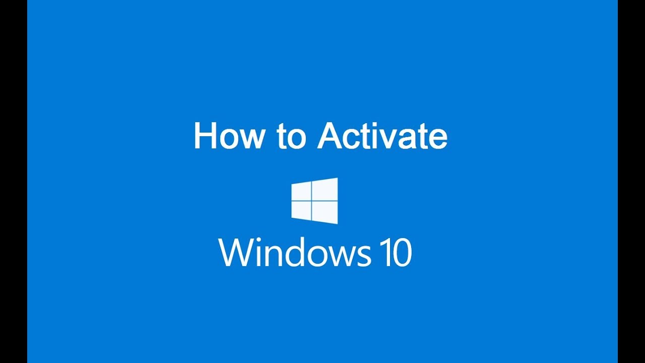 HOW TO ACTIVATE WINDOWS 10 WITH ORIGINAL OS ONLY - YouTube