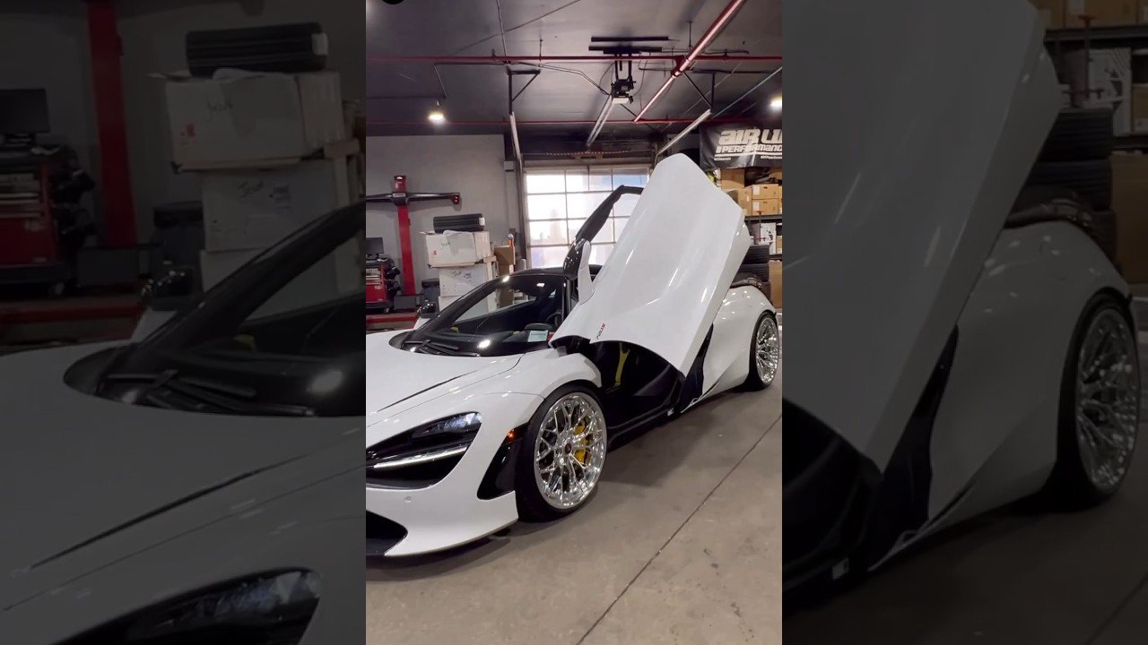 Mclaren 720S on Velos VXS09 Wheels in a 3 pc Configuration w/ Floating ...