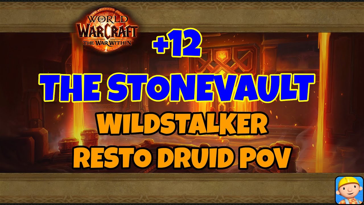 +12 Stonevault | Resto Druid M+ | TWW Season 1 - YouTube