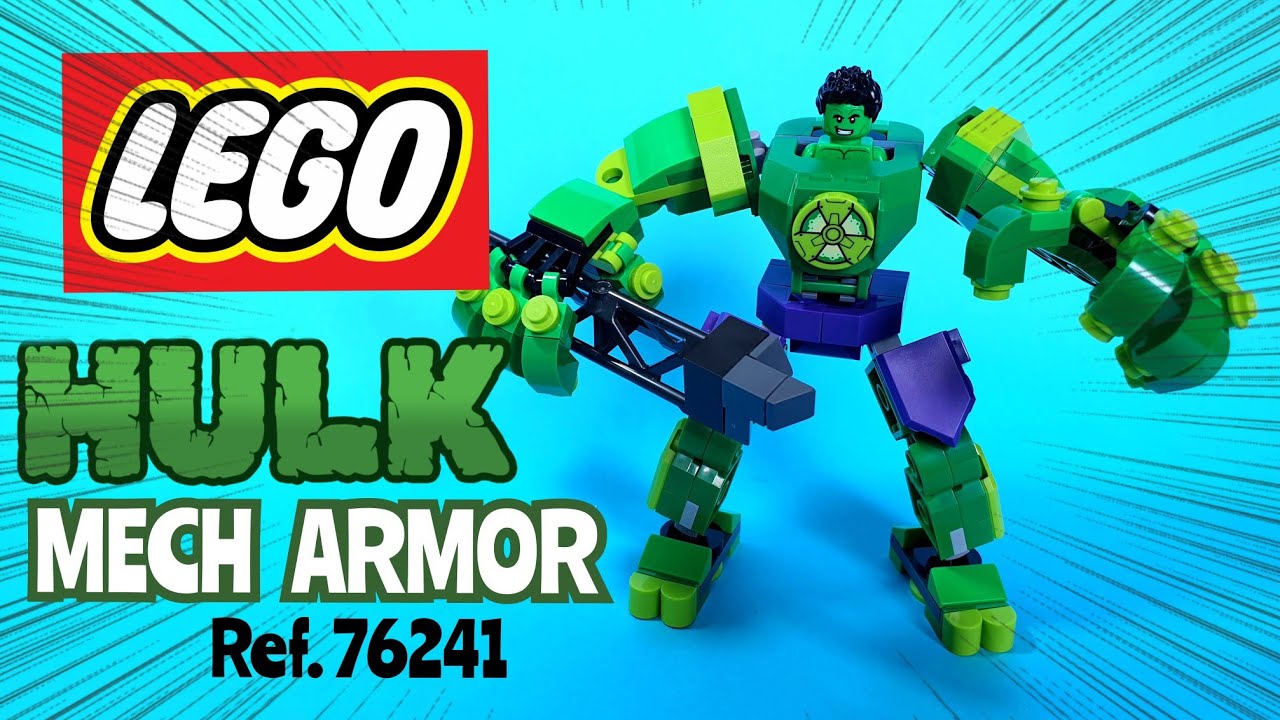 LEGO HULK Mech Armor. Ref 76241 - YouTube