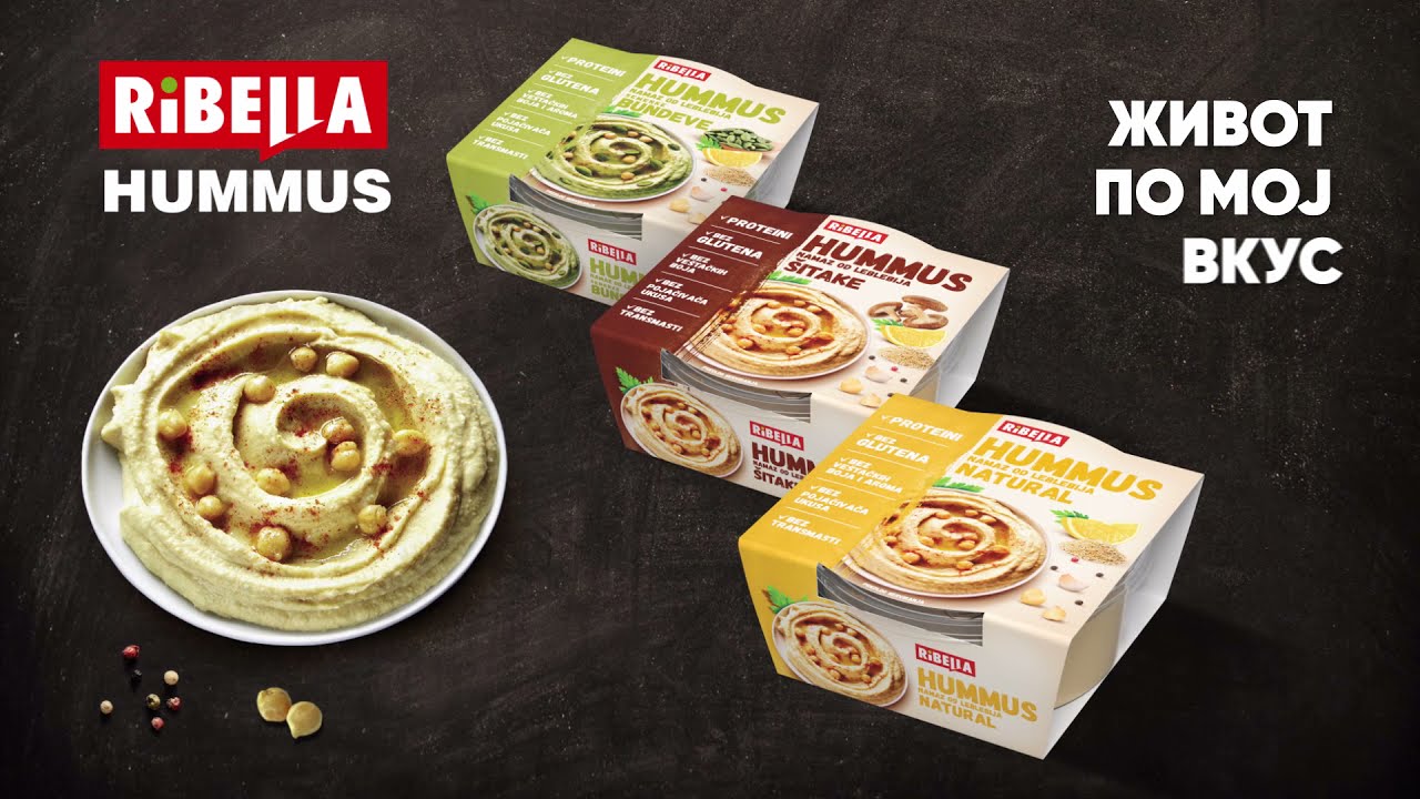 Ribella Hummus_Живот по мој вкус - YouTube