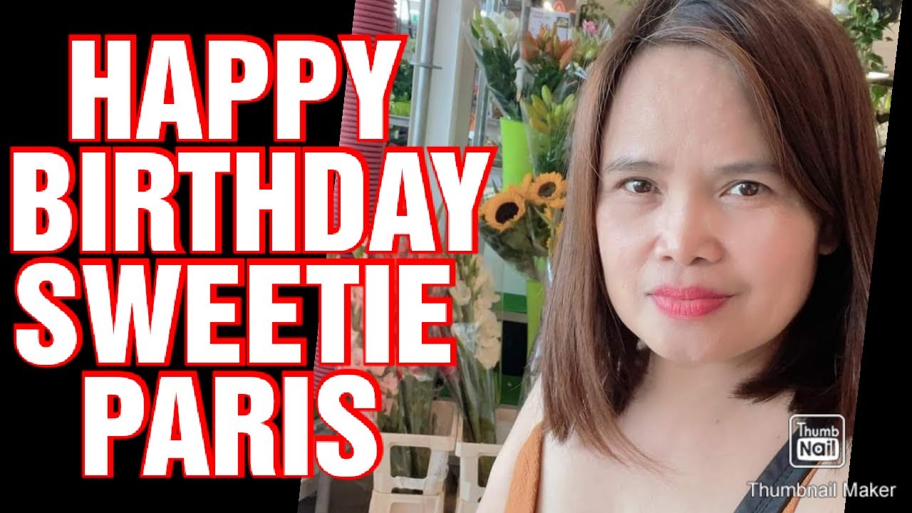 HAPPY BIRTHDAY #SWEETIE PARIS FROM TEAM GROWING FAMILY | PART2 - YouTube