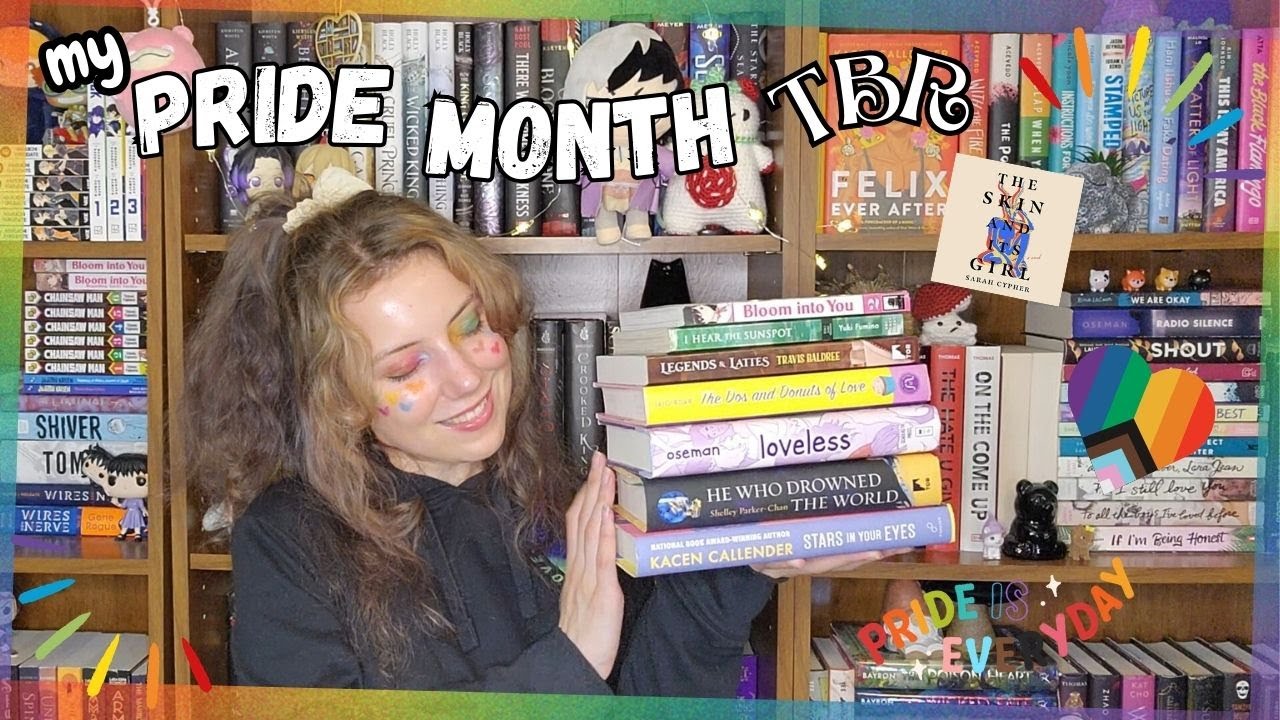 My Pride Month TBR 🌈 2024 - YouTube