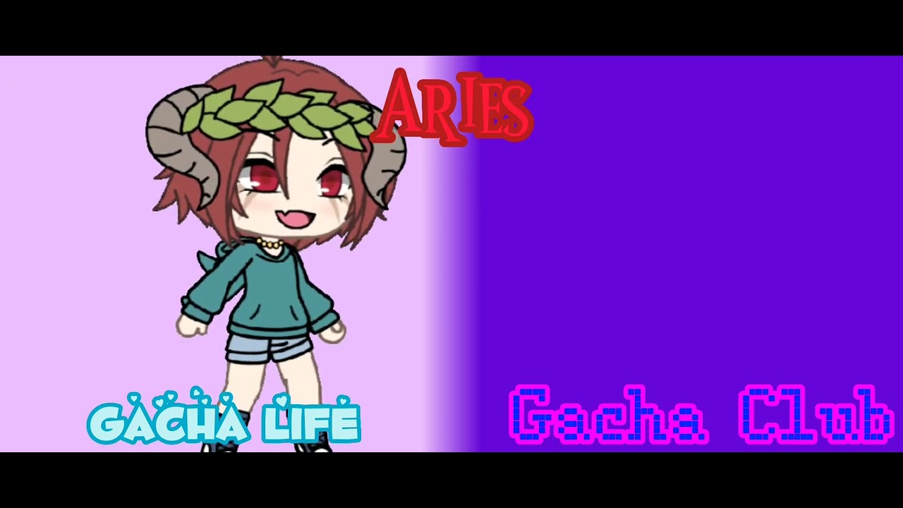 Zodiac signs/Gacha Life VS Gacha Club/part 1 - YouTube