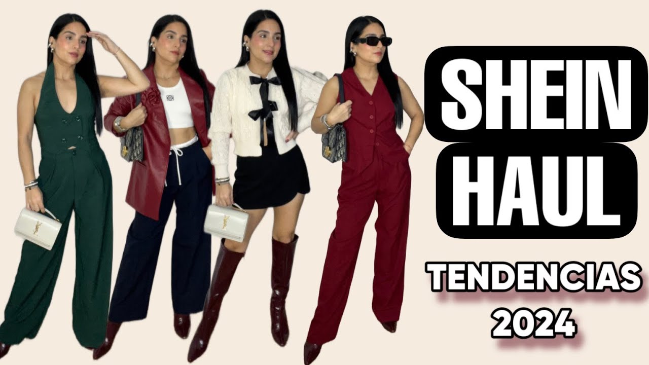 SHEIN HAUL ROPA TENDENCIAS 2024 MODA - YouTube